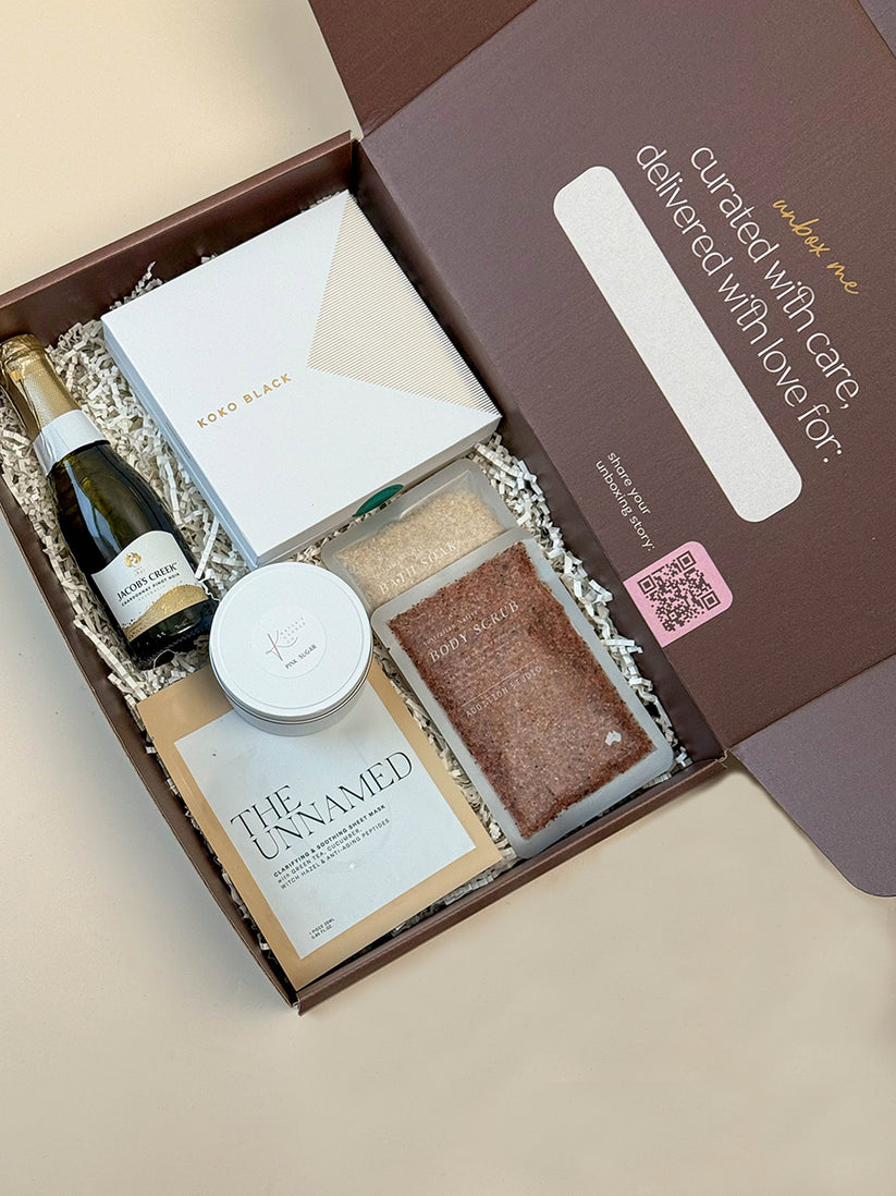 Luxe Escape Pamper Gift Box | Self-Care Gift for Her | Unbox Me Australia